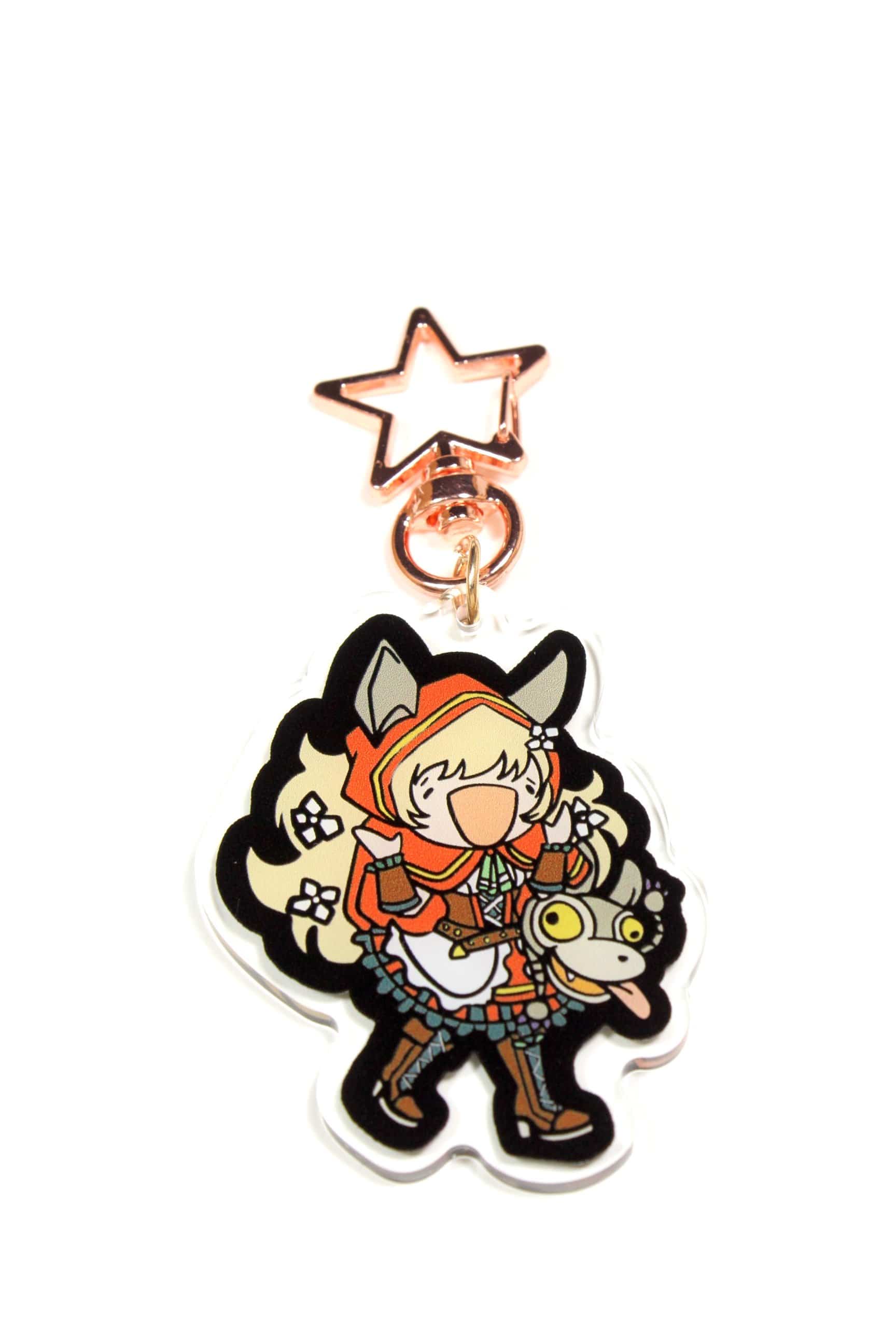 Sylvie Red Riding Hood Keychain – Saltamiya