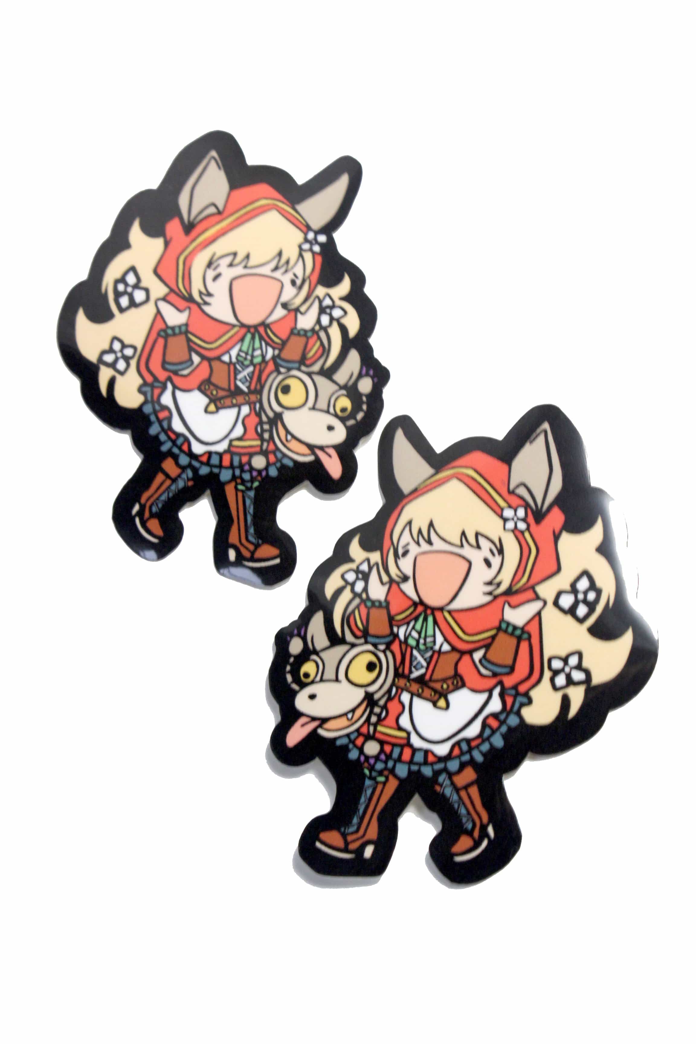 Sylvie Red Riding Hood Sticker – Saltamiya