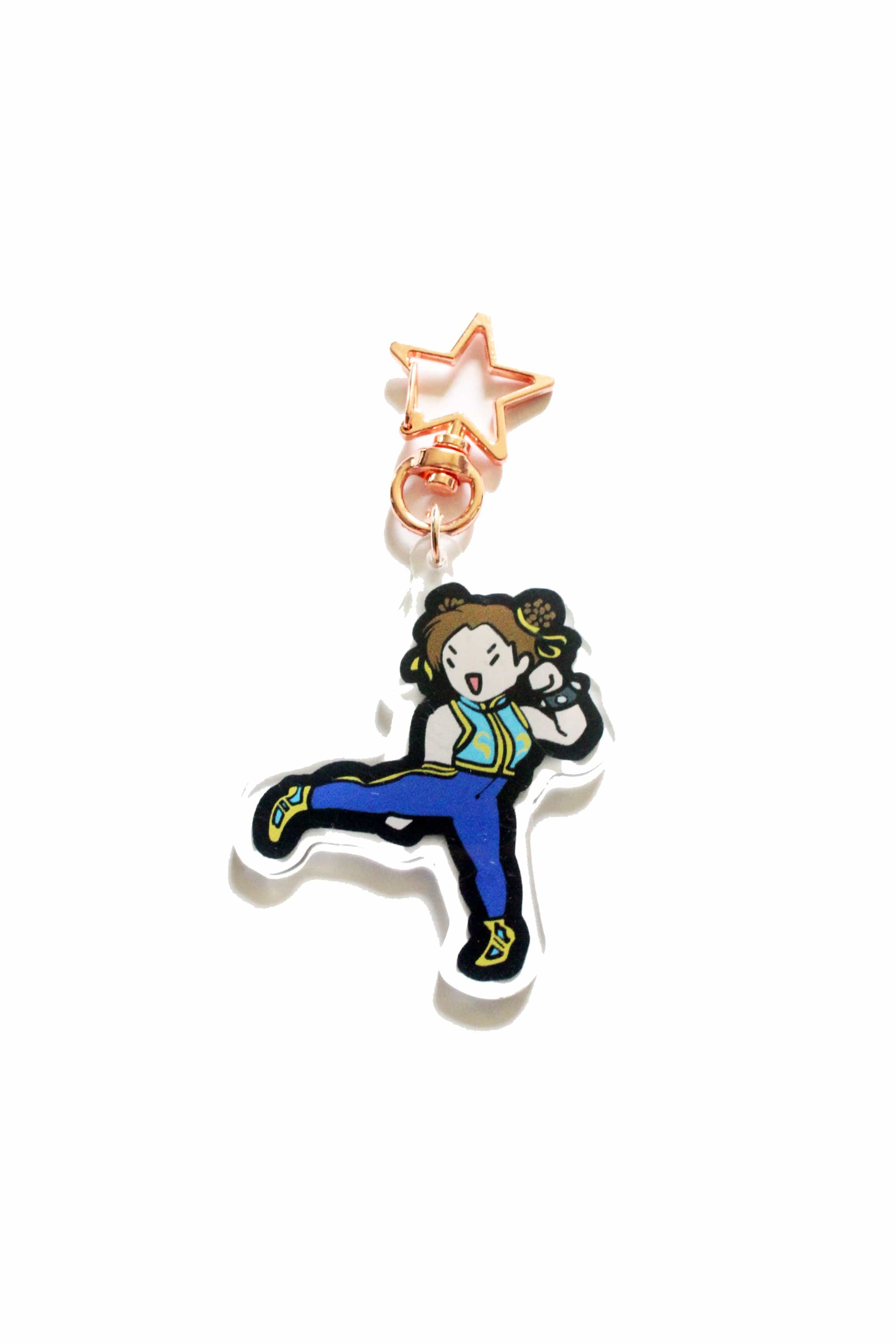 Chun-li A Keychain – Saltamiya