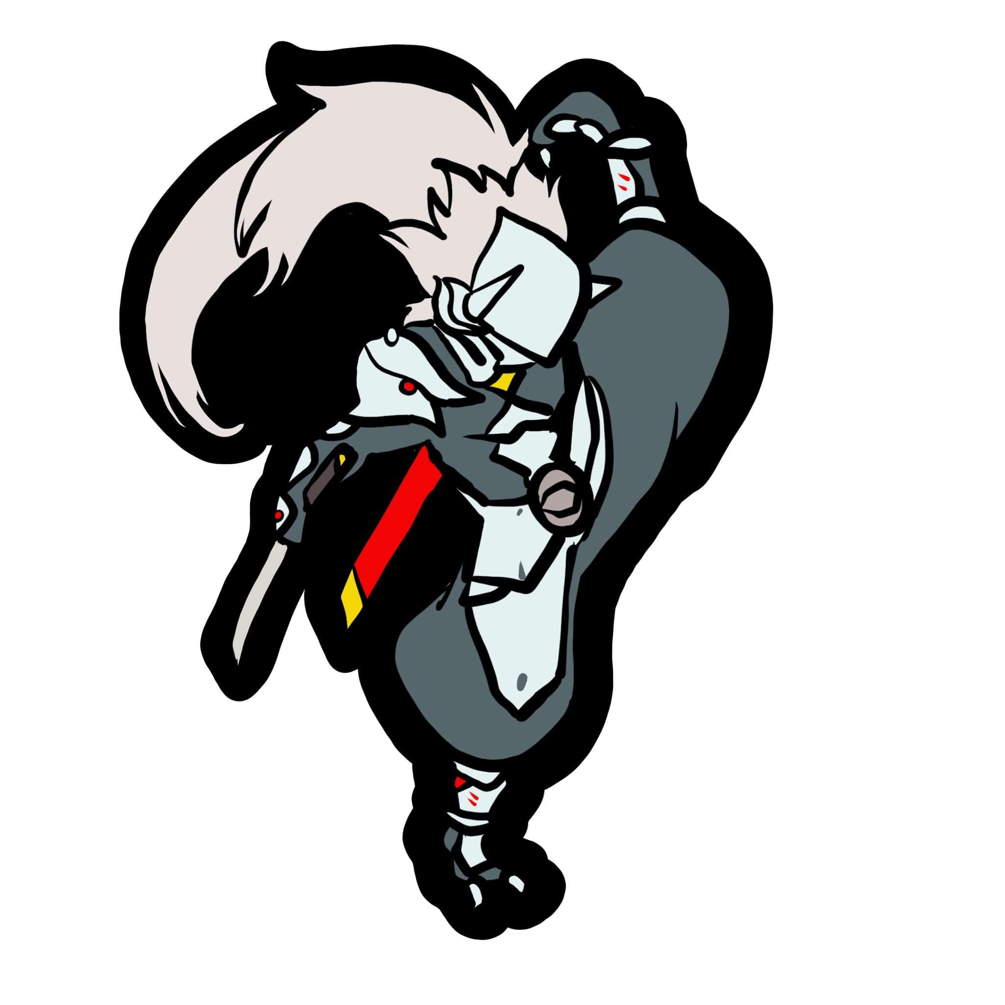 Hakumen CT Sticker – Saltamiya